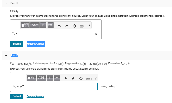 Solved Problem 9.32 Constants PartA Find Ia Express your | Chegg.com