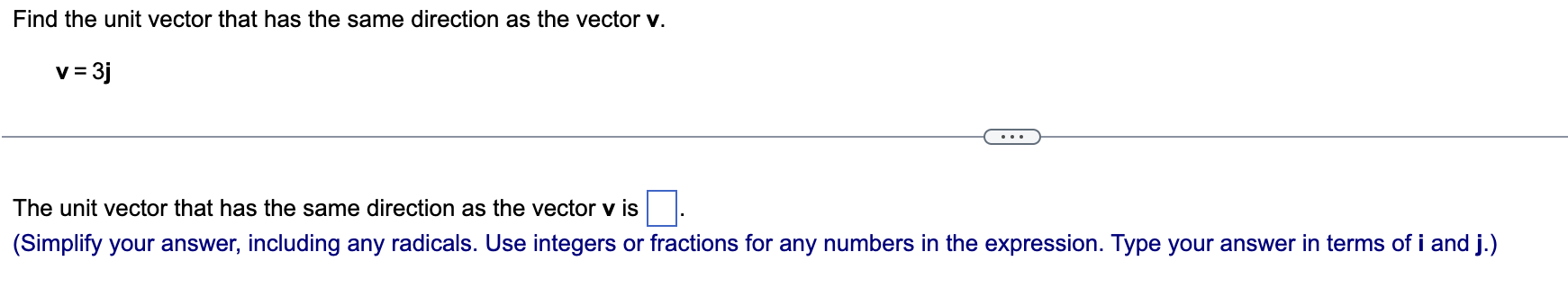 Solved Find the unit vector that has the same direction as | Chegg.com