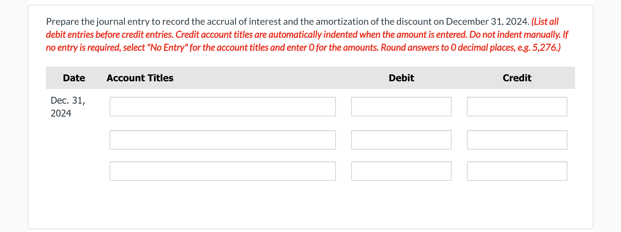 Solved On January 1, 2024, Tamarisk Corporation issued | Chegg.com