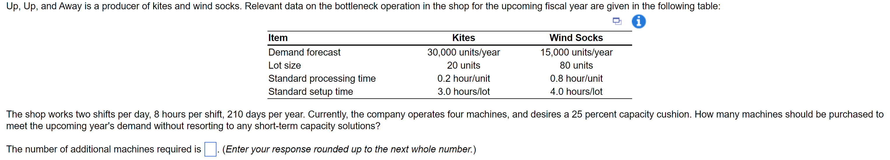 Solved meet the upcoming year's demand without resorting to | Chegg.com