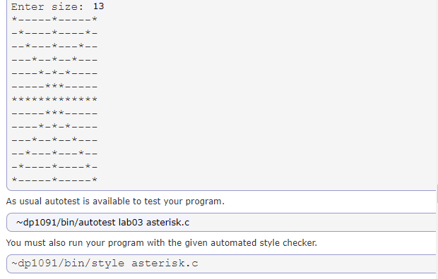 Solved Asterisk Write A Program Called Asteriskc That Reads
