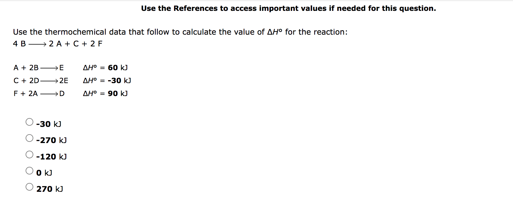 Solved Use the References to access important values if | Chegg.com