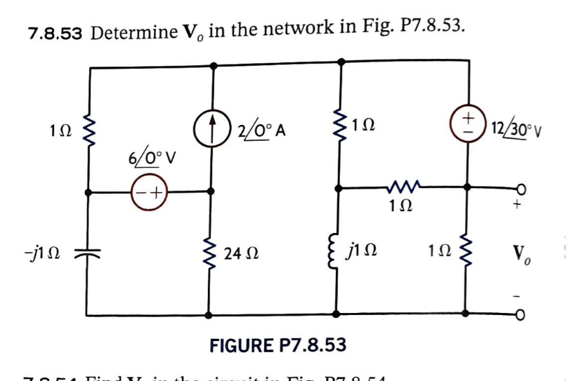 Solved 7.8.53 Determine Vn in the network in Fig. P7.8.53. | Chegg.com