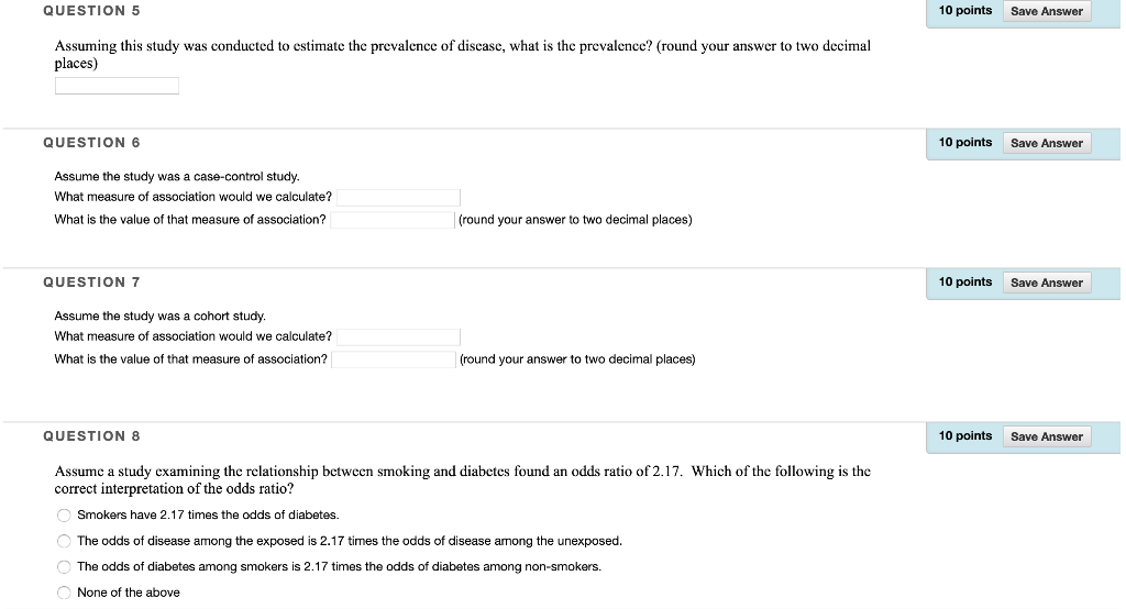 Solved Use the data in the following table for this quiz: | Chegg.com