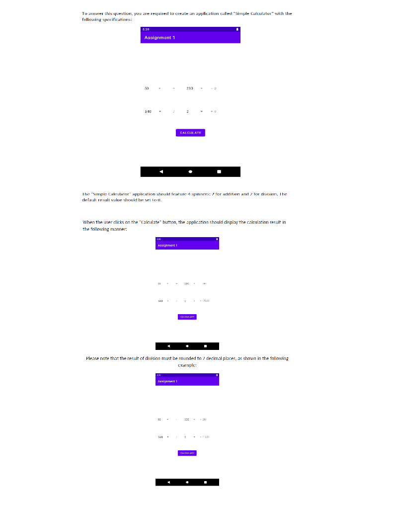 Solved To answer this question, pou are required to create | Chegg.com