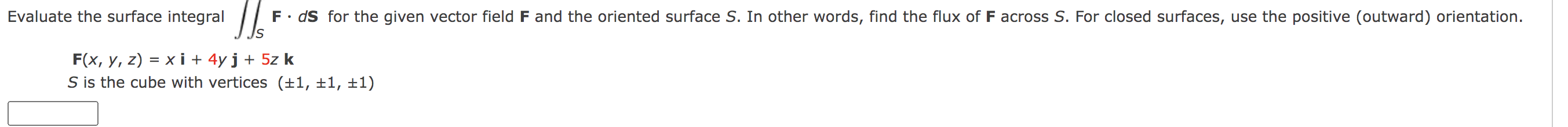 Solved Evaluate the surface integral Ils Fids for the given | Chegg.com