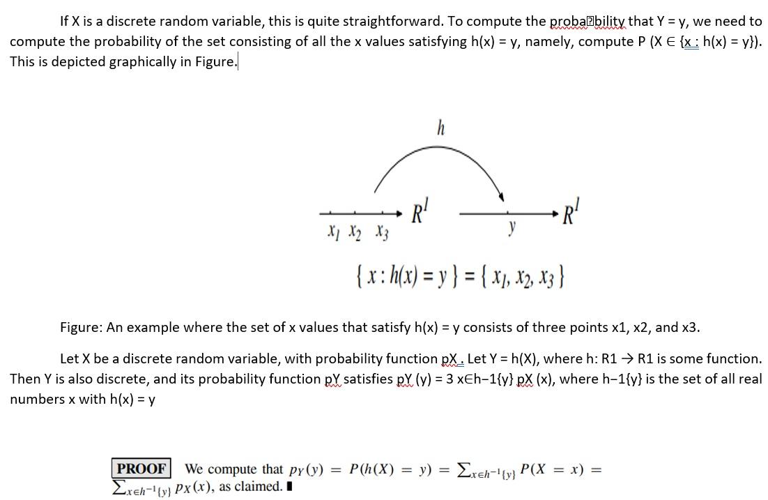 Solved If X is a discrete random variable, this is quite | Chegg.com