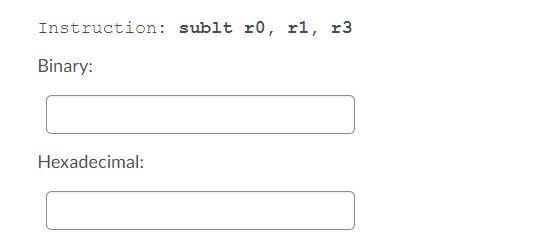 Solved Using the tables provided convert the assembly | Chegg.com