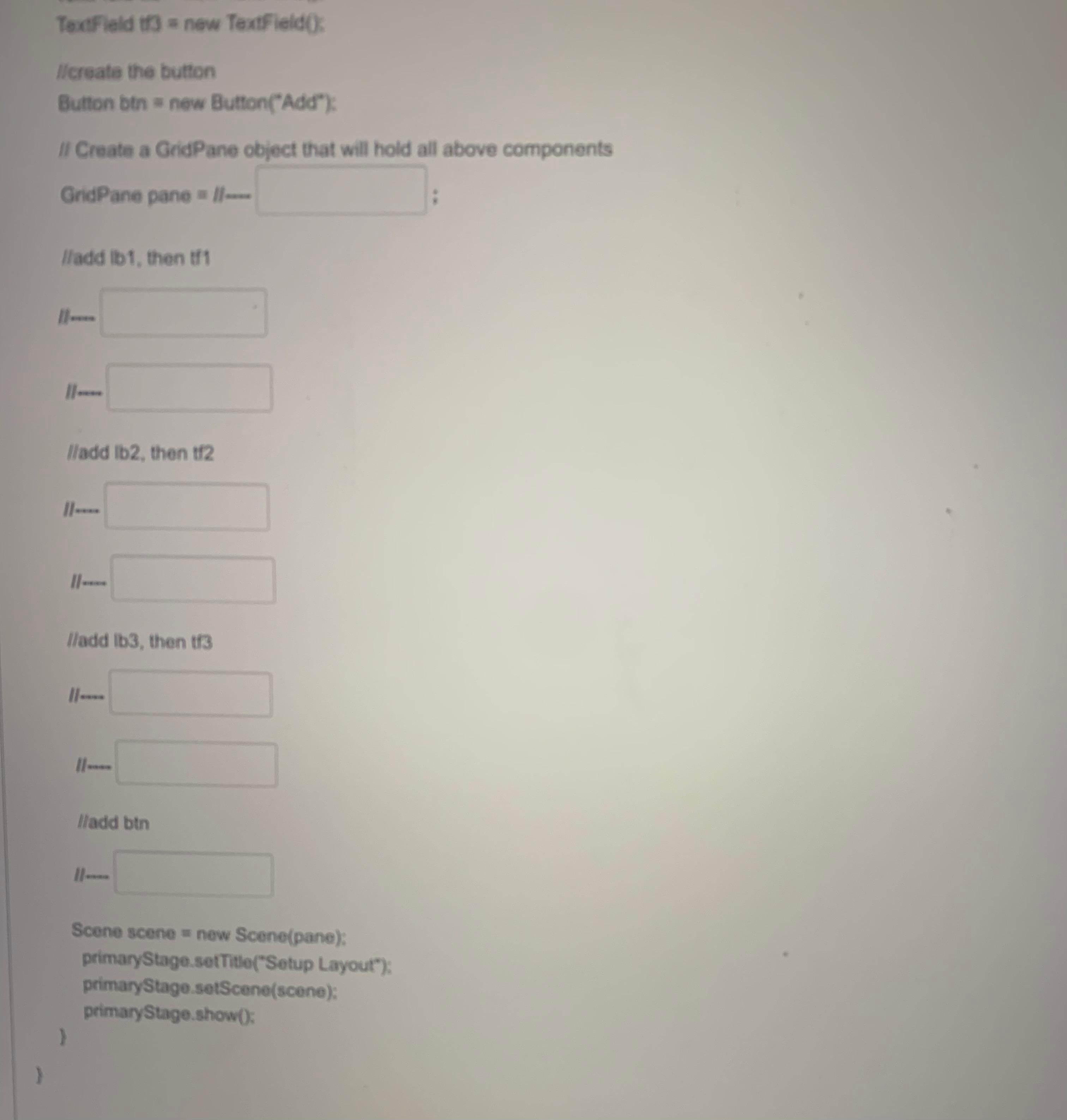 Solved 6. This program will generate the following JavaFX | Chegg.com