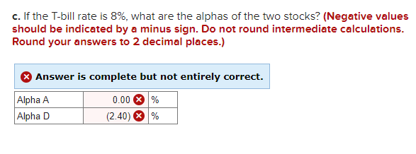 Solved Consider the following table, which gives a security | Chegg.com