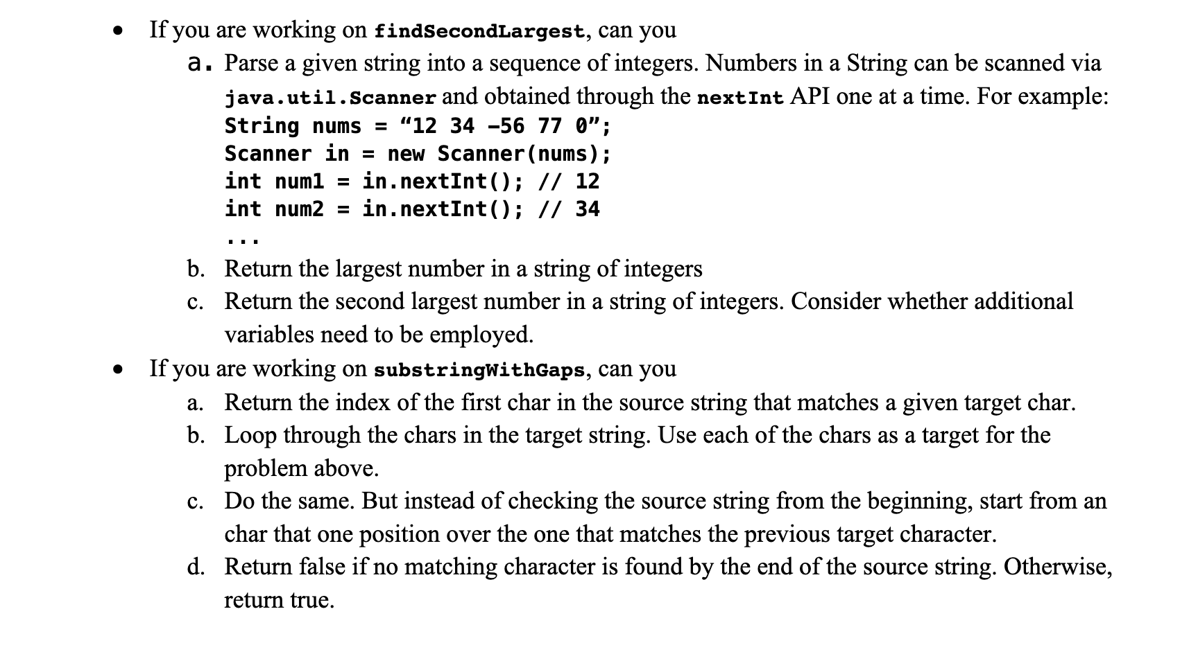 Solved If you are working on findEscapeCount, can you a. | Chegg.com