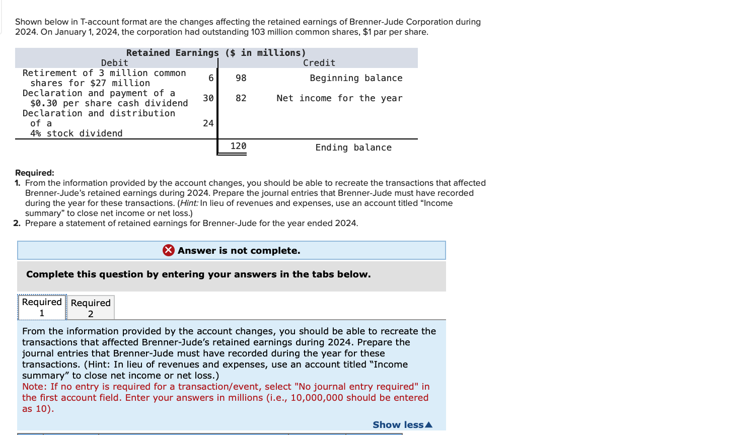 Solved Shown below in T-account format are the changes | Chegg.com