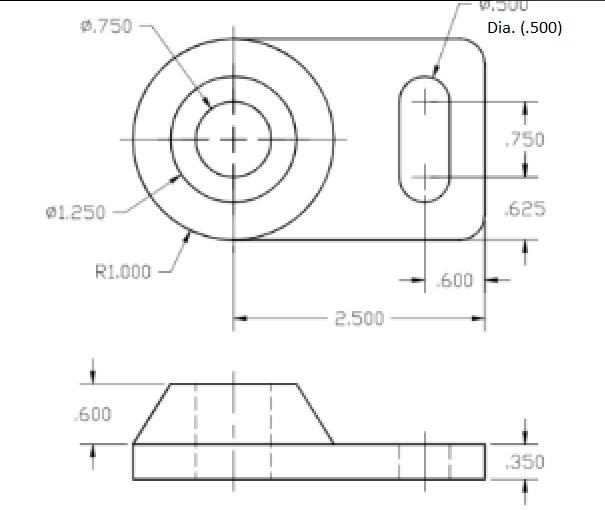 Solved GD&T part, with Feature Control Frames. Software - | Chegg.com