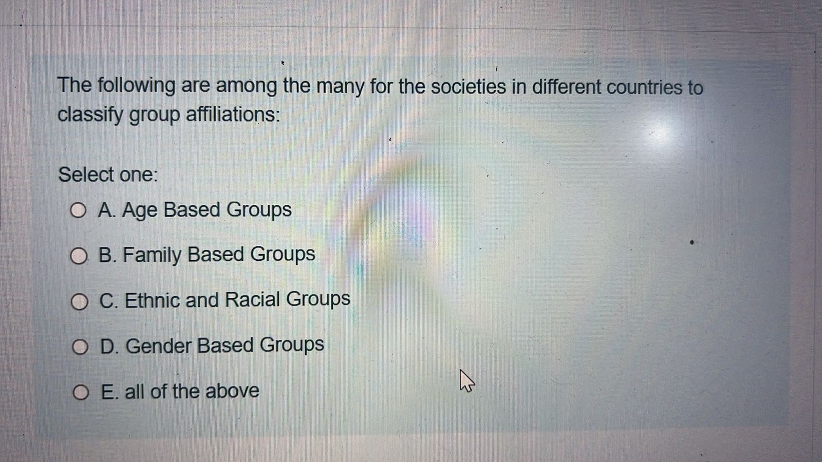 Solved The following are among the many for the societies in | Chegg.com