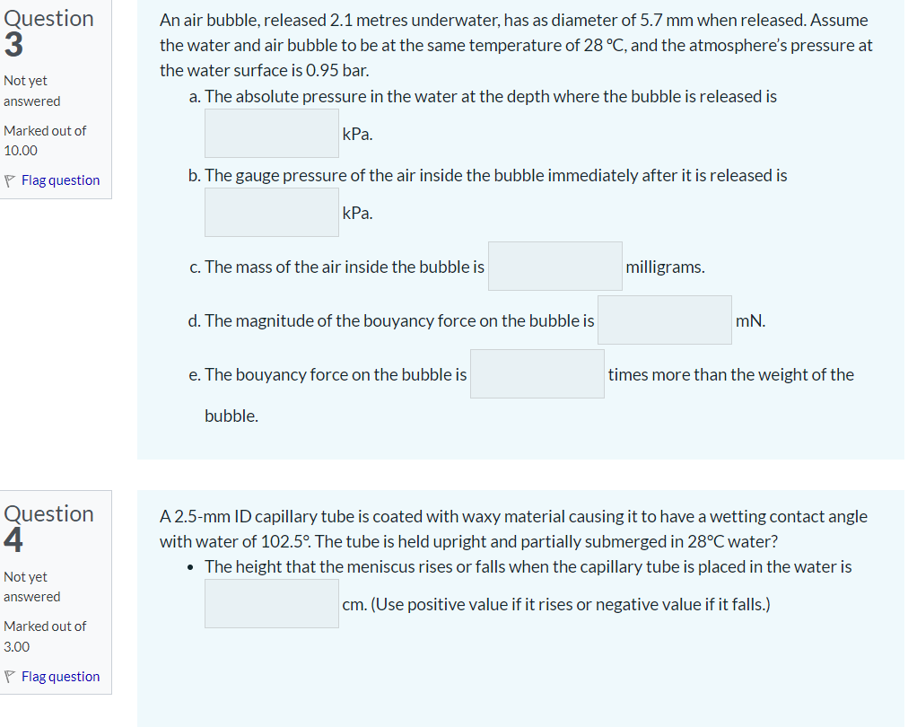 Solved Question 3 Not yet answered Marked out of 10.00 P | Chegg.com