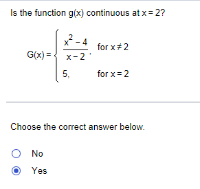 Solved Is the function given by f(x)={51x+5,4x−10, for x≤5, | Chegg.com
