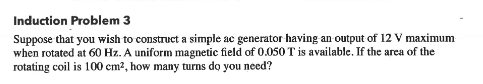 Solved Induction Problem 3 Suppose that you wish to | Chegg.com