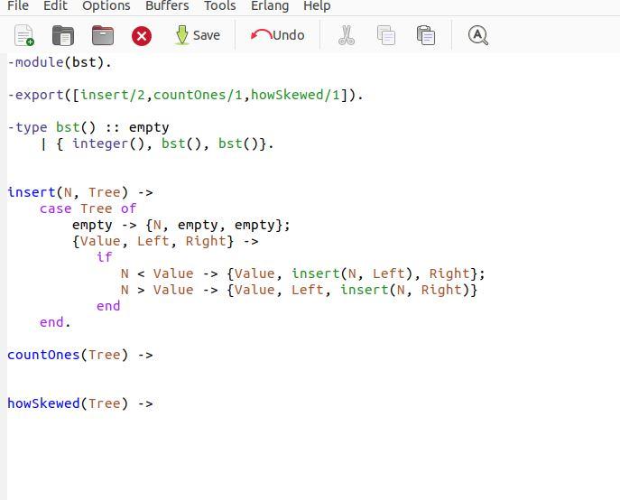 Solved Function countOnes that takes a tree and returns the | Chegg.com