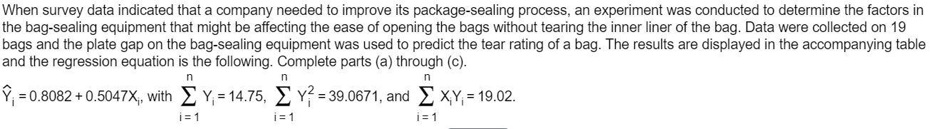 Solved Determine the coefficient of determination, r2 , | Chegg.com