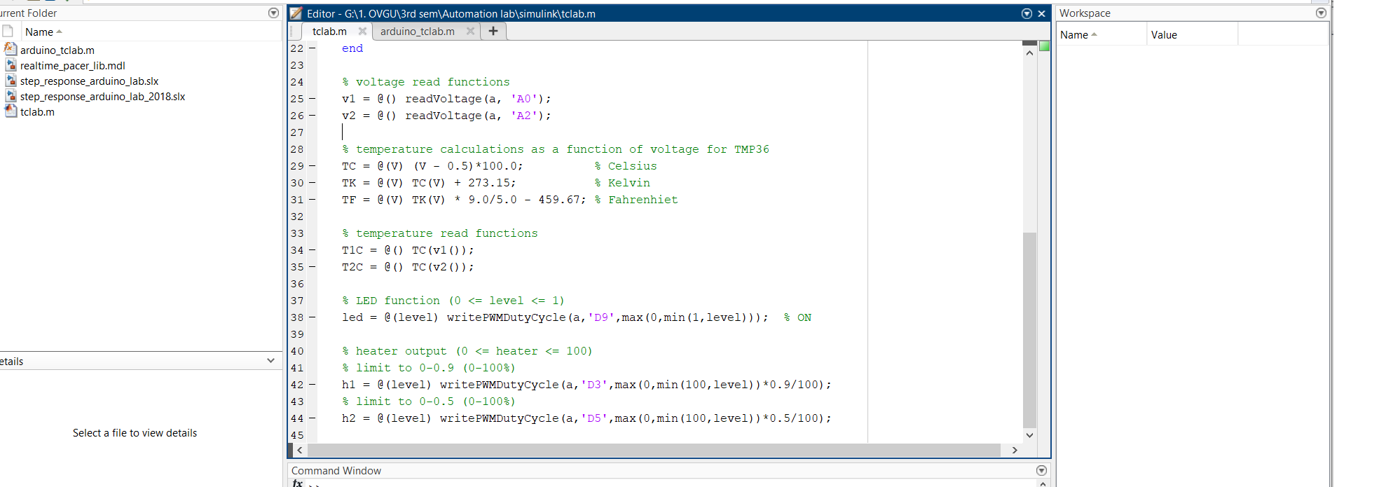 This is a Temperature Control Lab (TCL) | Chegg.com