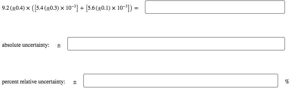 Solved Perform the calculations and determine the absolute | Chegg.com