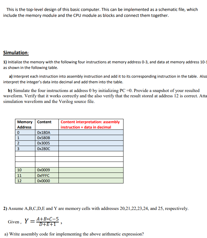 Solved Project specifications: In this project, we need to | Chegg.com