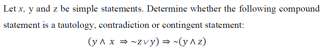 Solved i Need to Determine whether the following compound | Chegg.com