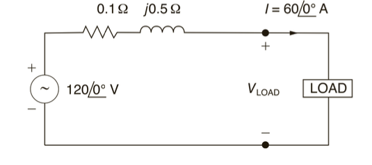Solved Determine the load voltage (“VLOAD”). Show all | Chegg.com