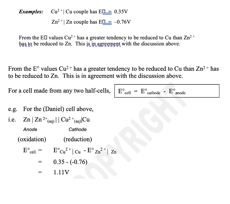 Experiment 5 Aspects of oxidation-reduction Outline | Chegg.com