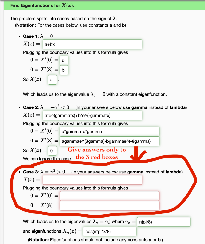 Solved In your answers below, for the variable λ type the | Chegg.com