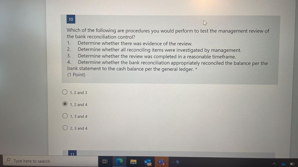 Solved 10 Which of the following are procedures you would | Chegg.com