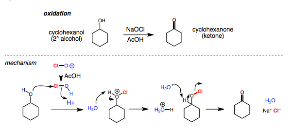 (University) Mechanism of converting secondary alcohol to ketone : r ...