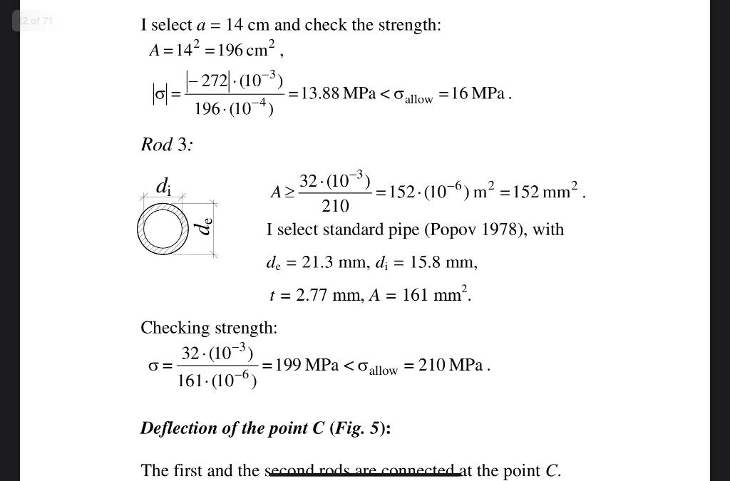 Solved Problem description A pin-connected structure | Chegg.com