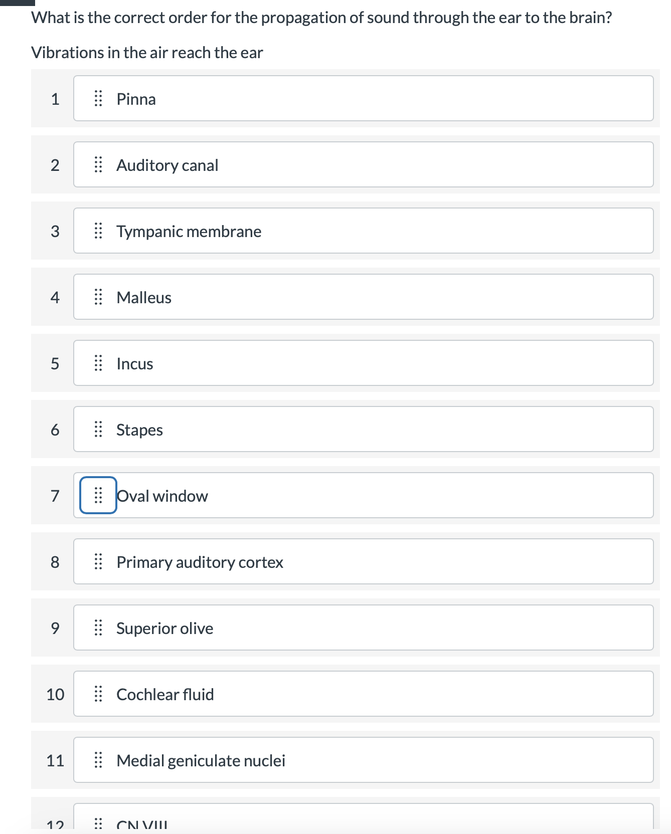 High Quality SOLUTION What is the correct order for the propagation of | Chegg.com