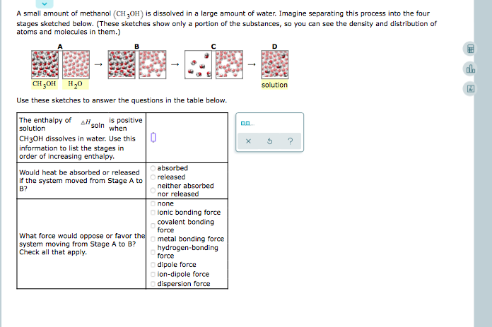 Solved A small amount of methanol (CH2OH) is dissolved in a | Chegg.com Solved A small amount of methanol (CH2OH) is dissolved in a | Chegg.com