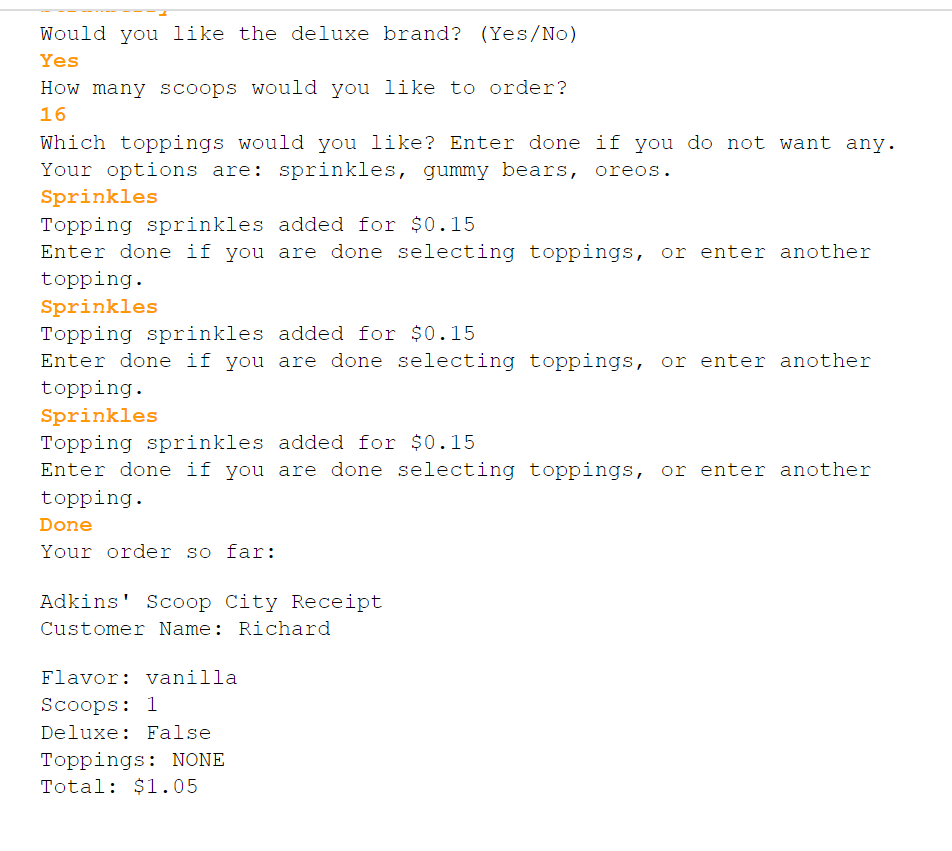 Solved Test Cases Example Test Case User Input In Bold