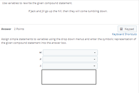 Solved Use variables to rewrite the given compound | Chegg.com
