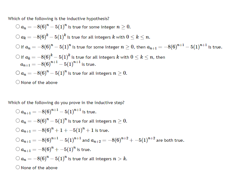 Solved Suppose that an is a sequence of real numbers | Chegg.com