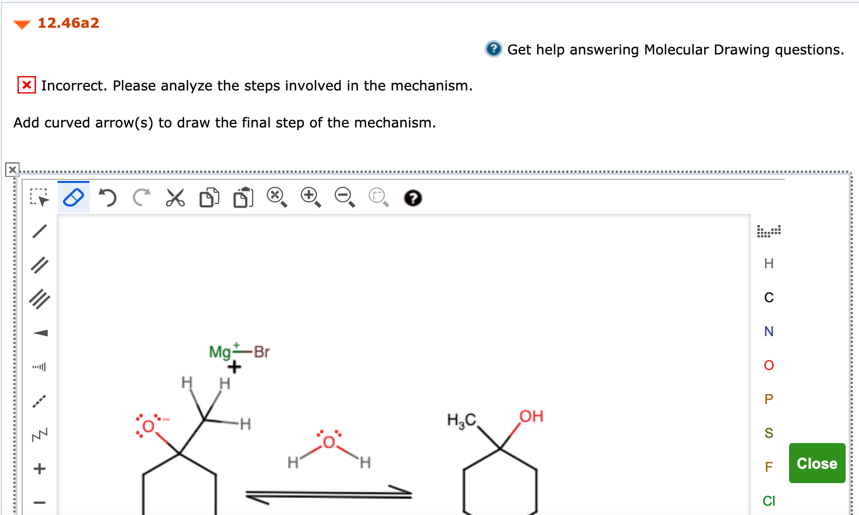 Solved Practice Problem 12.46a Propose a plausible mechanism | Chegg.com