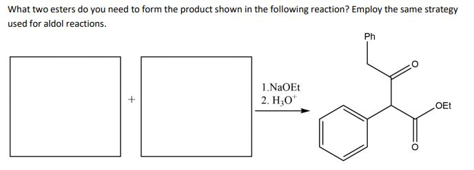 Solved Determine the reactants needed to make the product in | Chegg.com