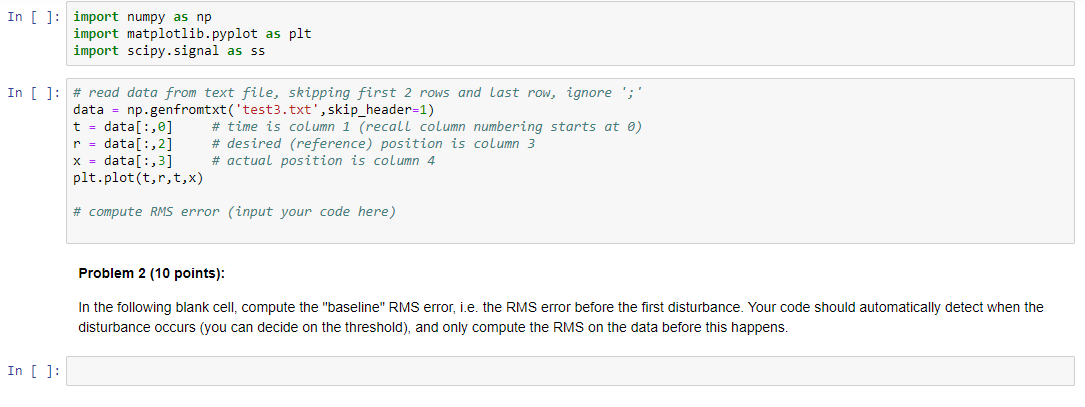 You will design feedback controllers to balance a | Chegg.com