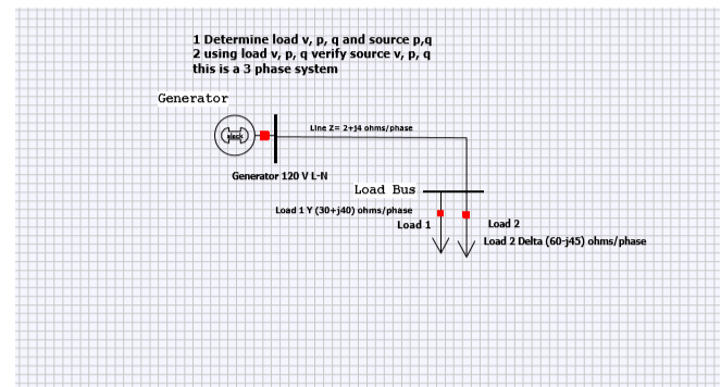 Solved 1 Determine load v, P, and source p, 2 using load v, | Chegg.com