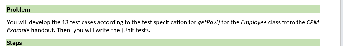 Solved spreadsheet is provided at the bottom with the java | Chegg.com