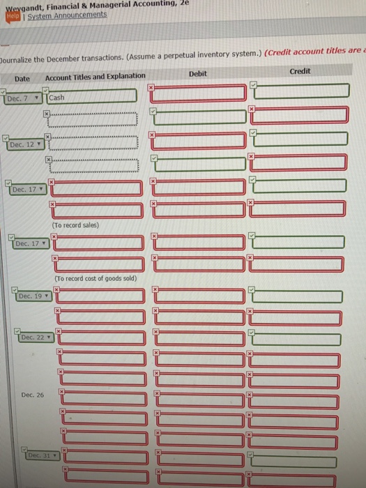 Solved Comprehensive Problem 7 (Part Level Submission) On | Chegg.com