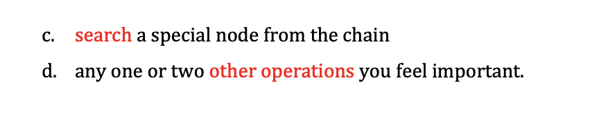 Solved ) [5] Using UML diagram, design an ADT Chain by using | Chegg.com