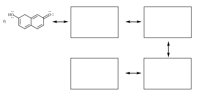 Solved Draw additional important resonance structures in the | Chegg.com