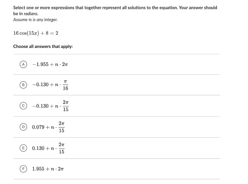 Solved Select one or more expressions that together | Chegg.com
