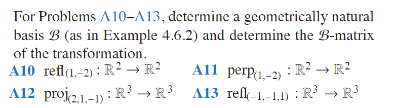 Solved For Problems A10-A13, determine a geometrically | Chegg.com