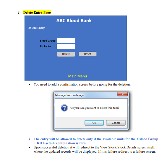 Solved Write a jave Web APP. using JSP , Servlates and | Chegg.com Solved Write a jave Web APP. using JSP , Servlates and | Chegg.com