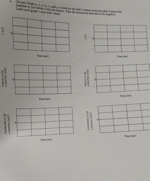 Solved 6. A ball is shot from a spring-loaded ball launcher | Chegg.com
